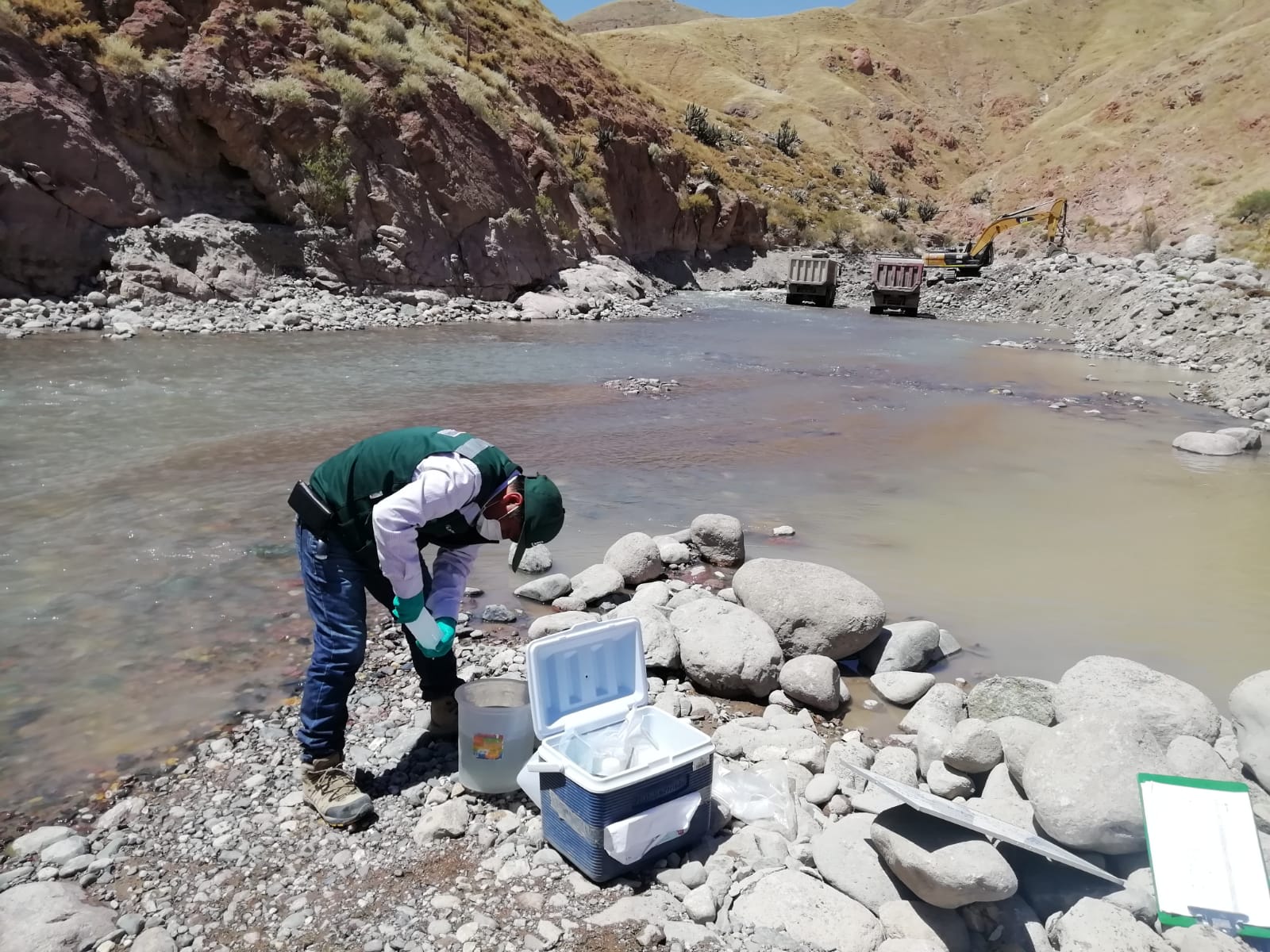 ANA culmina evaluación de calidad de agua superficial en Pasto Grande-Moquegua | Drupal